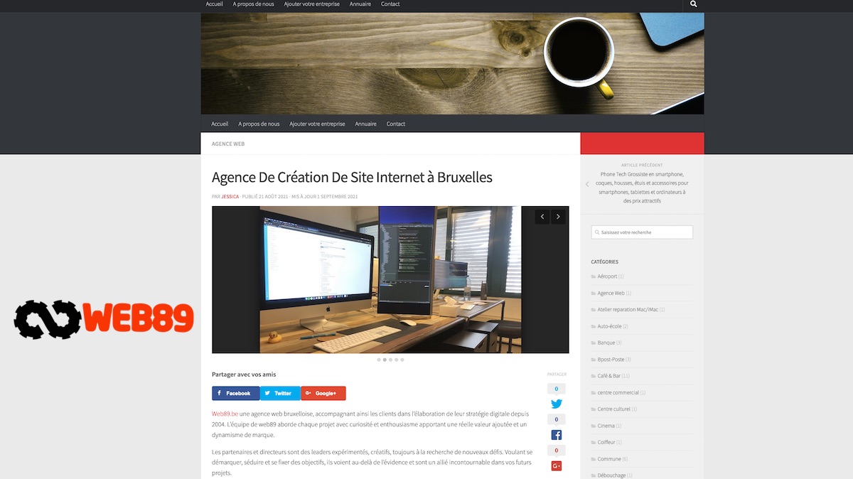 Comment bien rédiger un article sponsorisé? - Blog Web89.be